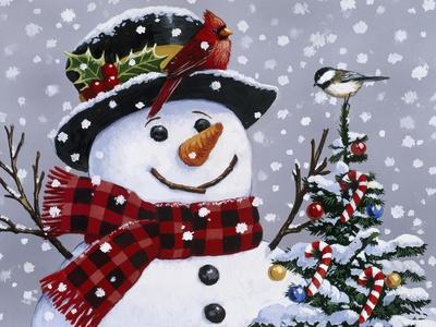 Animated Christmas Snowman