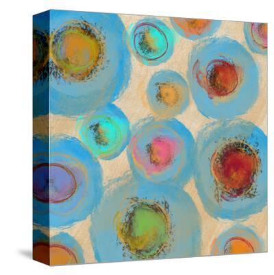 'Abstract Spring Flower' Stretched Canvas Print - Yashna | Art.com