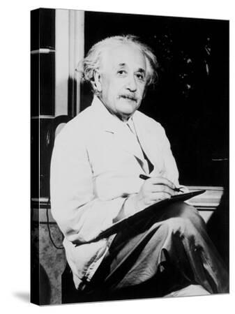 'Albert Einstein, German-Swiss-American Mathematician and Physicist ...