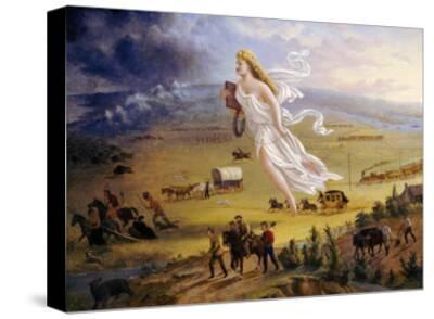 American Progress, 1872 Giclee Print by John Gast | Art.com