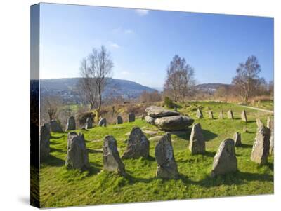 'Ancient Gorsedd Stones, Pontypridd, Rhondda, South Wales, Wales ...