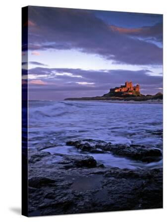 'Bamburgh Castle at Dusk, Northumberland, England' Photographic Print ...
