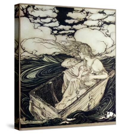 'Danae and her son Perseus, 1903' Giclee Print - Arthur Rackham | Art.com