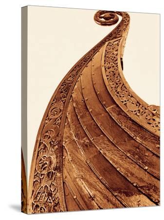 'Detail on Viking Boat at Museum, Oslo, Norway' Photographic Print ...