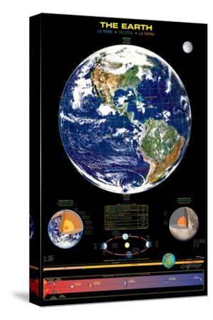 'Earth' Stretched Canvas Print - | Art.com