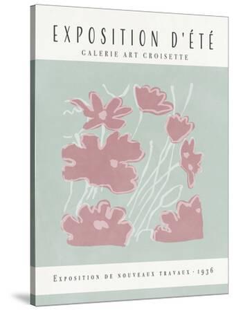 'Exposition D’été – Jardin' Stretched Canvas Print - Kristine Hegre ...