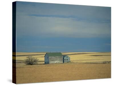 'Farm Buildings on the Prairie, North Dakota, USA' Photographic Print ...