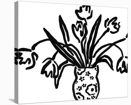 Floral Spray Stretched Canvas Print Kristine Hegre