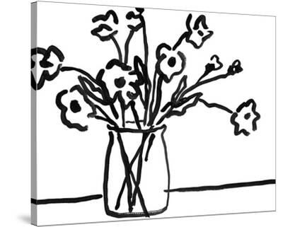 Floral Tousle Stretched Canvas Print Kristine Hegre