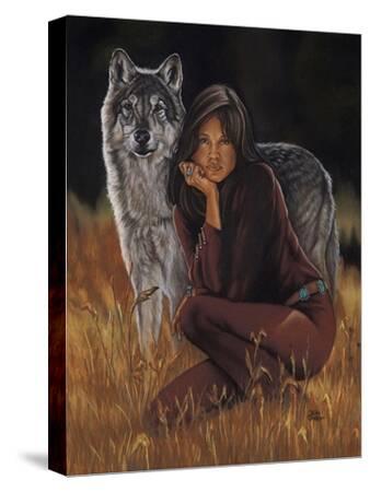 'Heart To Heart' Stretched Canvas Print - Teri Sodd | Art.com