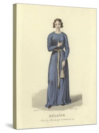 'Heloise D'Argenteuil, French Nun, Scholar and Abbess' Giclee Print ...