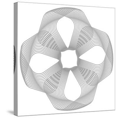 'Lively Graphic - Axle' Stretched Canvas Print - Michael Banks | Art.com