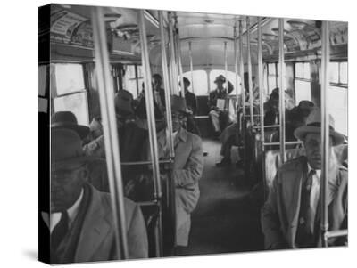 'Ministers and Others Riding a Bus to Protest Against Segregated ...