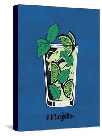 Mojito Mix Stretched Canvas Print Kristine Hegre