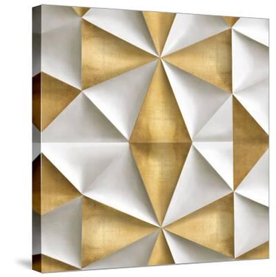 'Origami Luxe - Fold' Stretched Canvas Print - Paul Duncan | Art.com