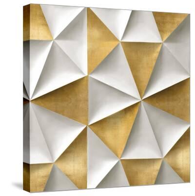 'Origami Luxe - Pleat' Stretched Canvas Print - Paul Duncan | Art.com