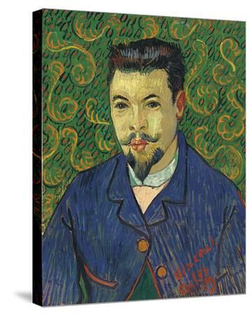 'Portrait of Doctor Felix Rey' Stretched Canvas Print - Vincent van ...