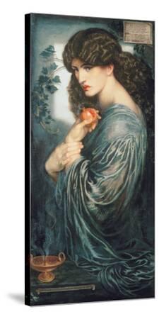 'Proserpine, 1877' Stretched Canvas Print - Dante Gabriel Rossetti ...