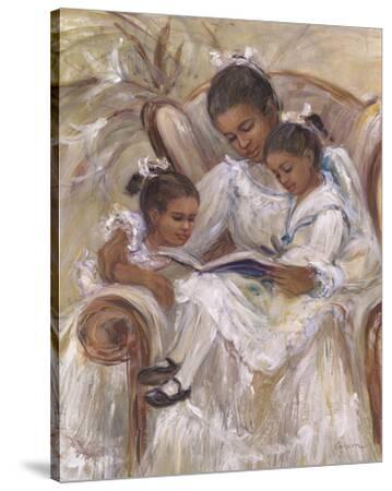 'Pure Hearts' Stretched Canvas Print - Carson | Art.com