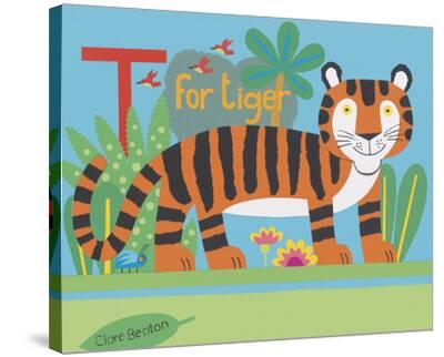 'T is for Timmy Tiger' Stretched Canvas Print - Clare Beaton | Art.com