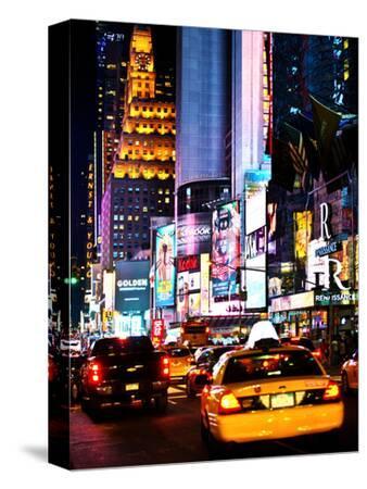 'Urban Scene by Night, Times Square, Manhattan, New York City, United ...