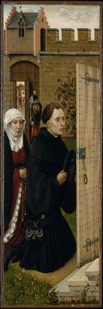 'Annunciation Triptych (Merode Altarpiece), C.1427-32 (Oil on Oak ...