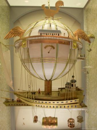'17th Century Conception of Airship, Smithsonian Air and Space Museum ...
