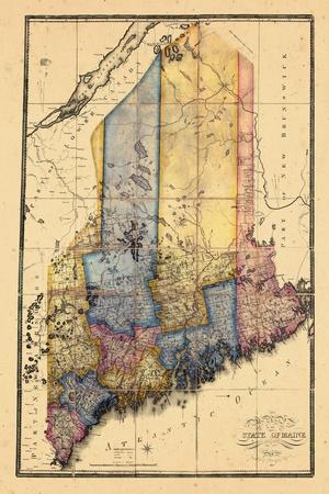 '1820, Maine' Giclee Print | Art.com