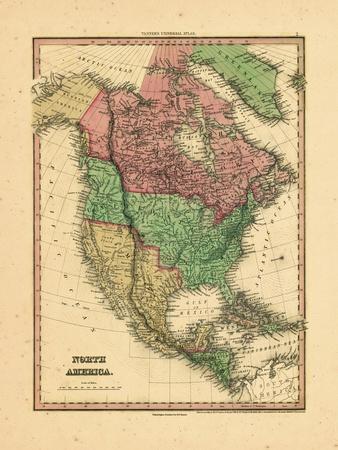 '1836, North America' Giclee Print | Art.com