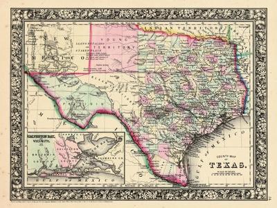 '1864, Texas Mitchell Plate, Texas, United States' Giclee Print | Art.com