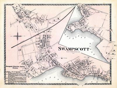 1872, Swampscott Center, Massachusetts, United States Giclee Print ...