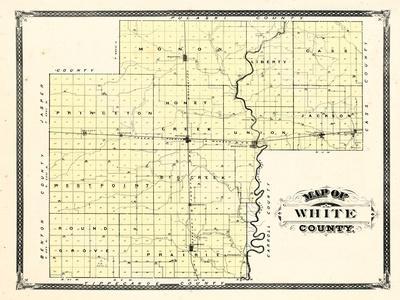 '1876, White County, Indiana, United States' Giclee Print | Art.com