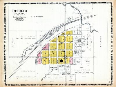 '1906, Dedham, Iowa, United States' Giclee Print | Art.com