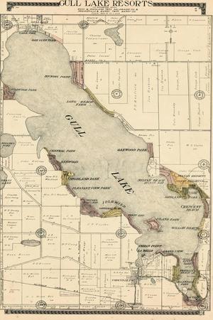 '1910, Gull Lake Resorts, Michigan, United States' Giclee Print | Art.com