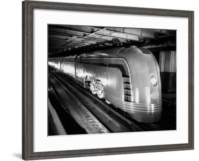1930s Angled View of New York Central Railroad Streamlined Mercury ...