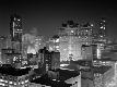 '1954 Night Skyline Retail Business Area Detroit, Michigan ...