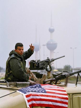 '1991 Gulf War Kuwait Liberation' Photographic Print - David ...