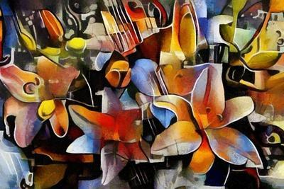 Cubism Flowers Picasso
