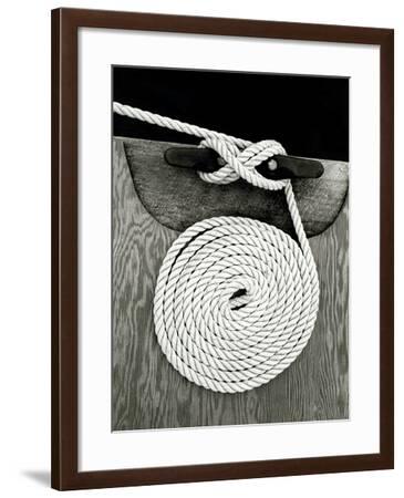 A Coiled Rope on a Dock Photographic Print by Rip Smith | Art.com