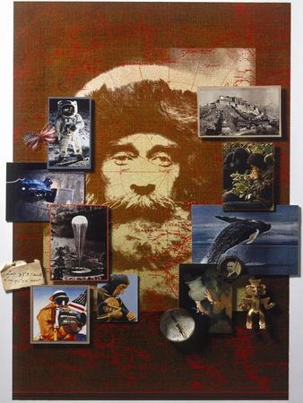 'A Collage Celebrates the Centennial of National Geographic Magazine ...