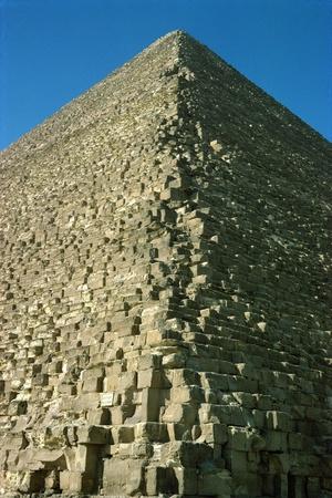 A Corner of the Pyramid of Mycerinus (Menkaure) (26th BCE) Giclee Print ...