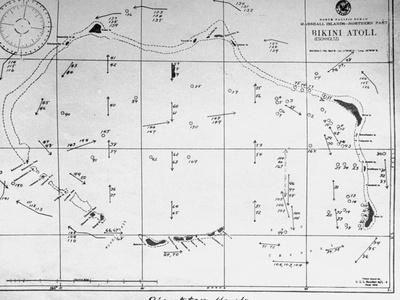 'A Map Showing the Areas in Which Plankton Was Collected for Radiation ...