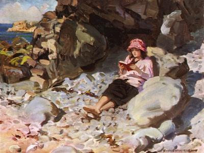 'A Quiet Corner on Sark' Art Print | Art.com