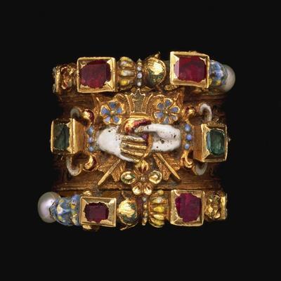 'A Rare and Important Renaissance Jewelled Gold and Enamel Dated ...