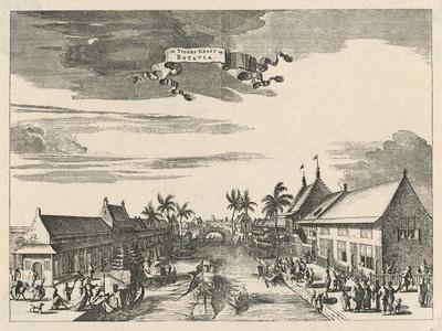 'A View of Batavia also known as Djakarta' Art Print | Art.com