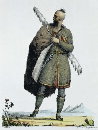 'Abaze Warrior, Siberia, Russia' Giclee Print | Art.com