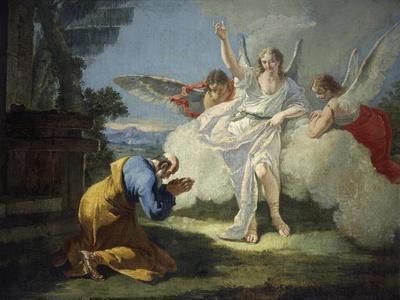 'Abraham Is Visited by Angels' Giclee Print | Art.com