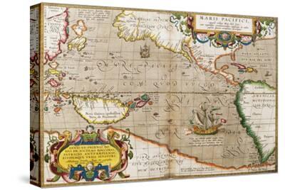 Map of the Pacific Ocean from 'Theatrum Orbis Terrarum' Originally ...
