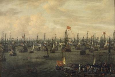 'The Departure of William of Orange from Briel, 1688' Giclee Print ...