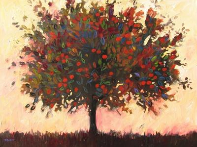 'Abstract Apple Tree' Art Print - Patty Baker | Art.com